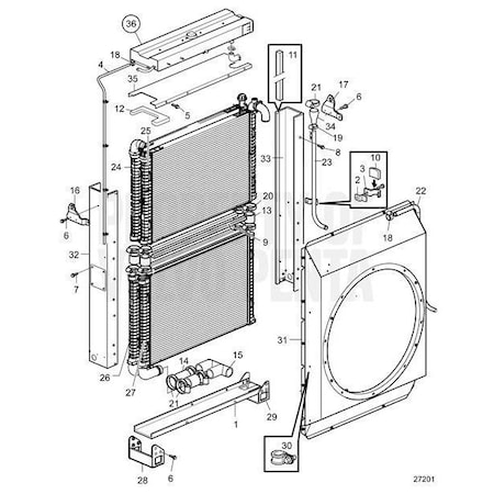 Volvo Penta Connector V2 22490728 | Zoro
