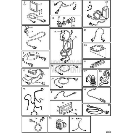 Volvo Penta Control Unit V2 22498021 | Zoro