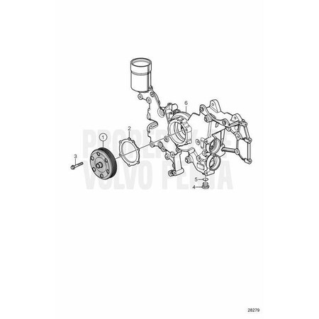 Volvo Penta BoltV2 22844816 | Zoro