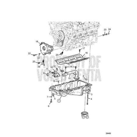 Volvo Penta BoltV2 22844936 | Zoro