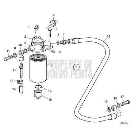 Volvo Penta Pressure SensorV2 22864177 | Zoro