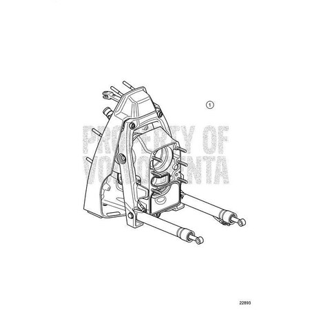 Volvo Penta Transom Shield V2 22865032 | Zoro
