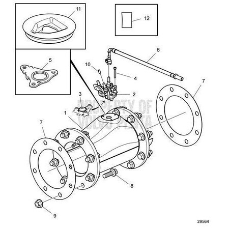 Volvo Penta Dosage Valve V2 23184454 | Zoro