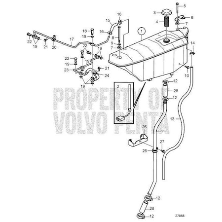Volvo Penta Pressure Cap V2 23321023 | Zoro