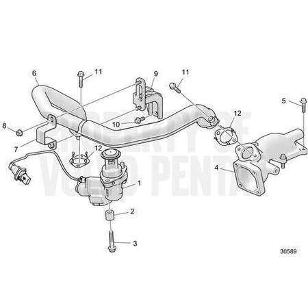 Volvo Penta Mixing ChamberV2 23387950 | Zoro