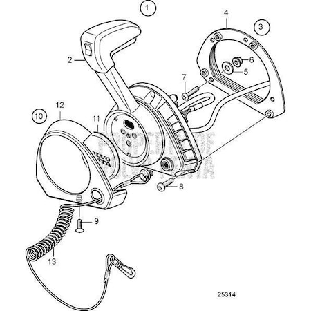 Volvo Penta Control Lever 23537457 | Zoro