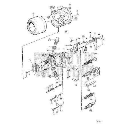 Volvo Penta Reverse LockV2 276097 | Zoro