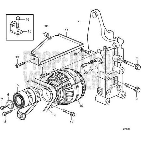 Volvo Penta Idler PulleyV2 30637962 | Zoro