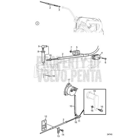 Volvo Penta Rudder Indicator KitV2 3594073 | Zoro