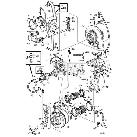 Volvo Penta TurbochargerV2 Has Core 3801142 | Zoro