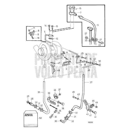 Volvo Penta TurbochargerV2 Has Core 3802077 | Zoro