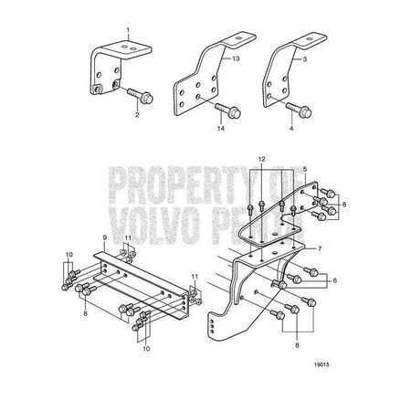 Volvo Penta Engine Mounting V2 3835669 | Zoro