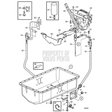 Volvo Penta Pipe Retainer 3887580 | Zoro