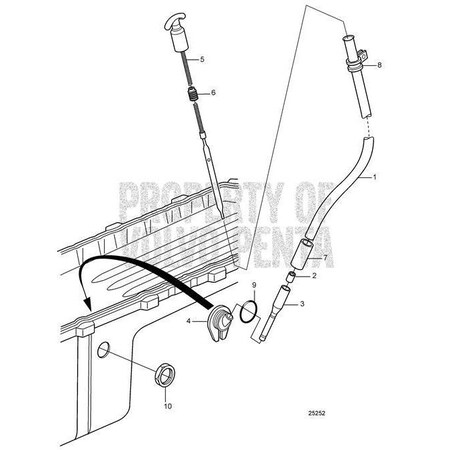 Volvo Penta HoseV2 8149606 | Zoro
