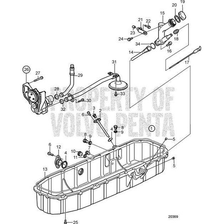 Volvo Penta Rubber MouldingV2 8192235 | Zoro