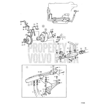 Volvo Penta Bracket, 838893 838893 | Zoro