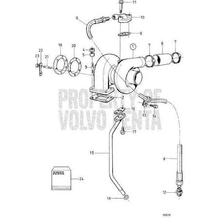 Volvo Penta TurbochargerV2 847860 | Zoro