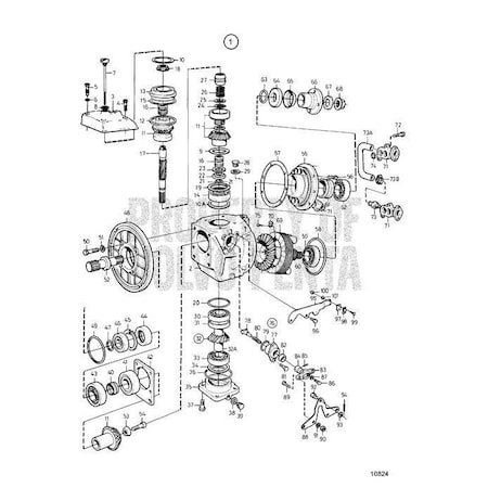 Volvo Penta Axle ShaftV2 850275 | Zoro
