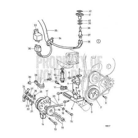 Volvo Penta Intermediate Lever 859820 | Zoro