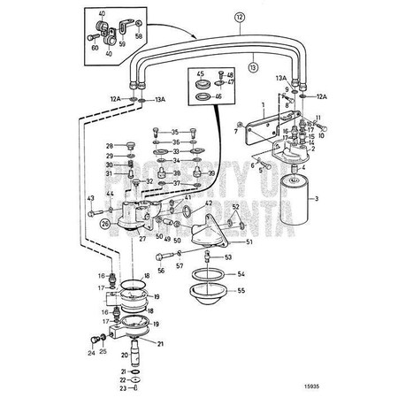 Volvo Penta Lube Oil Hose 863346 | Zoro