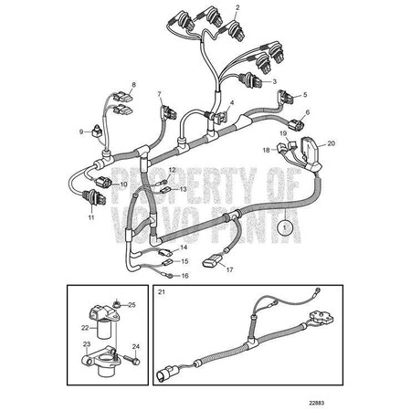 Volvo Penta Receptacle Housing 9469830 | Zoro