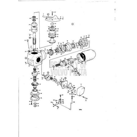 Volvo Penta Spring PinV2 951953 | Zoro