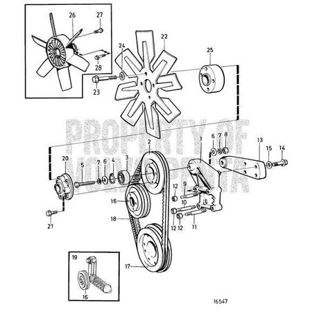 Volvo Penta VBeltV2 978740 | Zoro