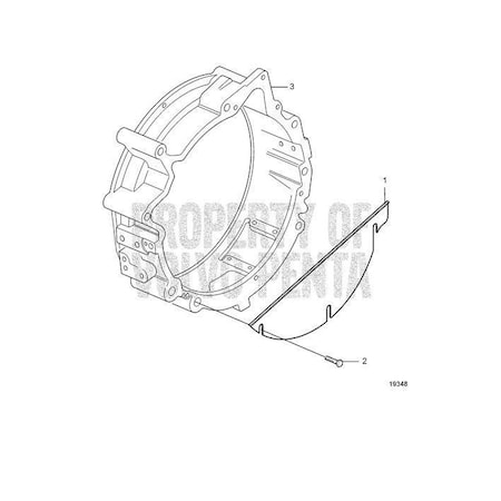 Volvo Penta Flange ScrewV2 984723 | Zoro