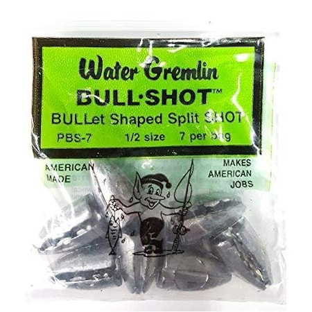 Water Gremlin Bull Shot Split Shot 12Oz 7Pc PBS-7 | Zoro