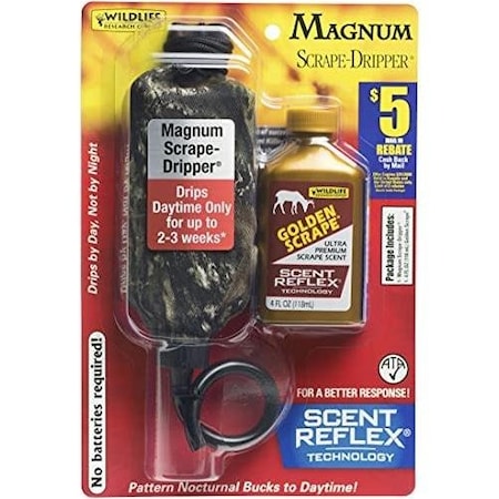Wildlife Research Magnum Scent Dripper 4 Fl Oz Golden Scrape Time ...