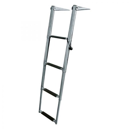 Jif Marine 4Step Slide Mount Ladder Stainless Steel DMX4S | Zoro