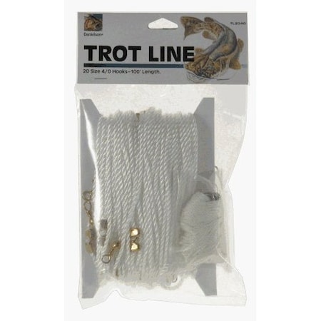 Danielson Trot Line 100 Feet 2040 Hooks TL2040 | Zoro