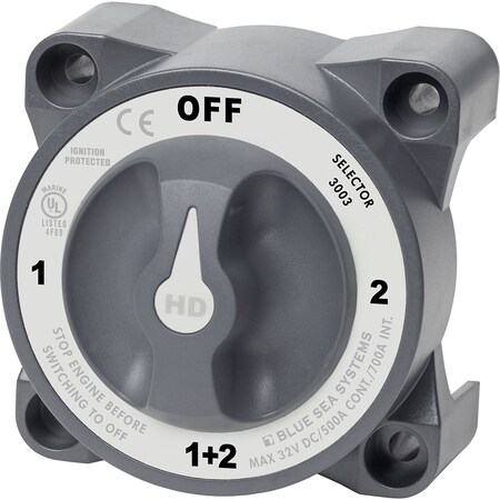 Blue Sea Systems Battery Switch Hd Selector Af 3003 | Zoro