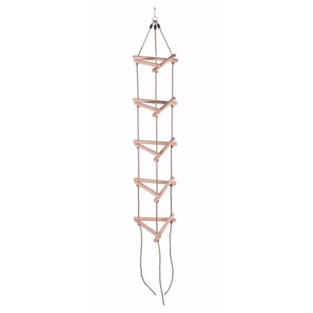 Swingan 5 Steps Triangle Climbing Rope Ladder - Fully Assembled SW-WLRT ...