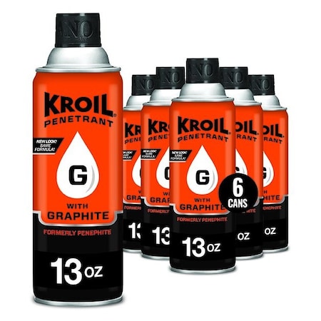 Kroil 13 Oz. Penetrant with Graphite Aerosol (aka Penephite) Rust ...