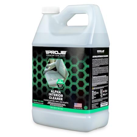 Proje Premium Car Care Interior Cleaner 1 Gallon - Safe On All Interior ...