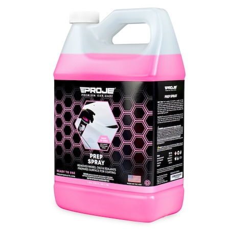 Proje Premium Car Care Prep Spray 1 Gallon - Surface Prep Spray - Safe ...