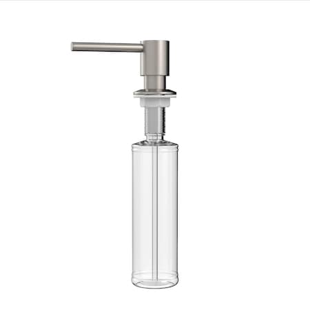 Keeney Mfg Modern Soap and Lotion Dispenser, Brushed Nickel K613BN | Zoro