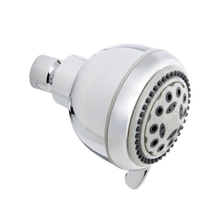 Keeney Mfg 5-Function Showerhead, Chrome, Indoor / Outdoor: Indoor ...