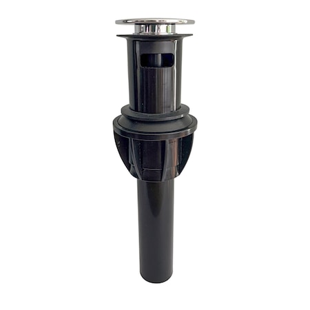 KEENEY 1-1/4-in Plastic Push Button Sink Bathroom Drain w/Overflow ...