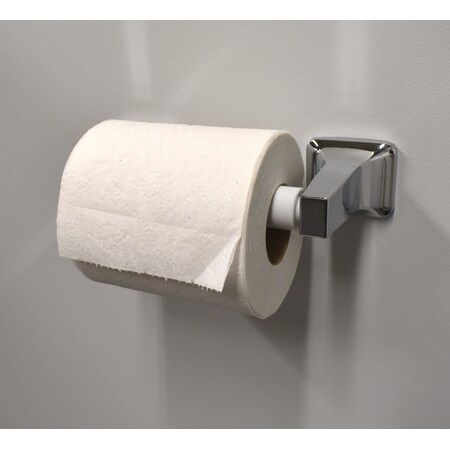 Keeney Mfg Universal Spring-Loaded Toilet Tissue Roller, White PP835-35 ...