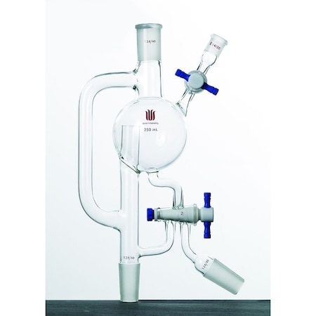 Synthware DISTILLING HEAD, SOLVENT, 250mL, 14/20, 2mm. S251250 | Zoro