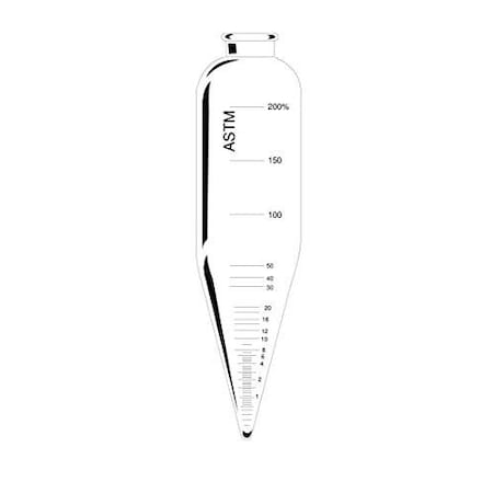 Kessler Usa Oil Centrifuge Tube, Measures up to 200mL 06-200 | Zoro