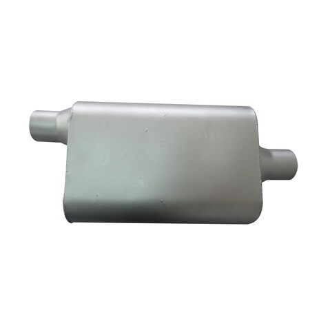 Speedfx MUFFLER 4 X 9 Inch Aluminized Steel Case Single 214 Inch Offset ...