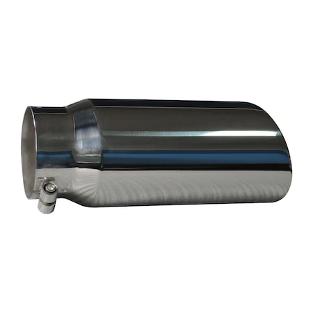 Speedfx EXHAUST TIPS 4 Inch Inlet 5 Inch Outlet Polished Stainless ...