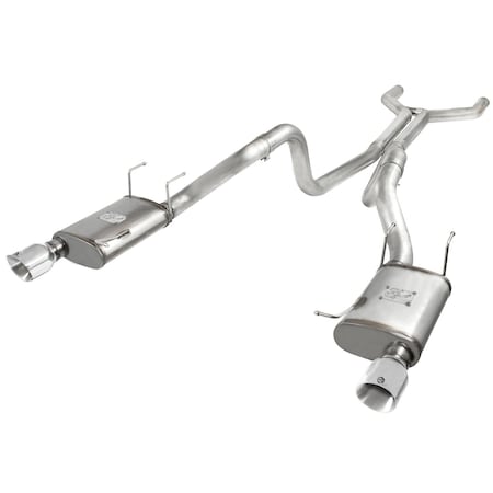 Afe Stainless Steel, With Mufflers, 3 Inch Pipe Diameter, Dual Exhaust ...