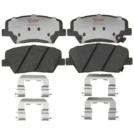 R/M Brakes BRAKE PADS OEM OE Replacement Hybrid Technology Includes ...