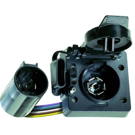 Husky Towing TRAILER CONNECTOR, 7:4 MULTI-TOW ADAPTER HUSKY 13092 | Zoro