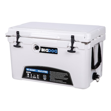 Husky Towing COOLER-FOOD AND BEVERAGE, 45 QT COOLER WITH ACCESSORIES ...