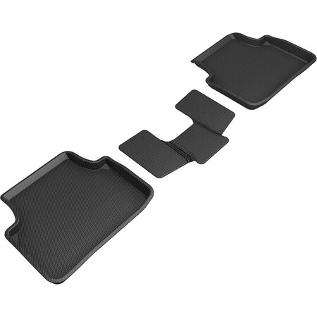 3D Mats Usa Custom Fit, Raised Edge, Black, Thermoplastic Rubber Of ...